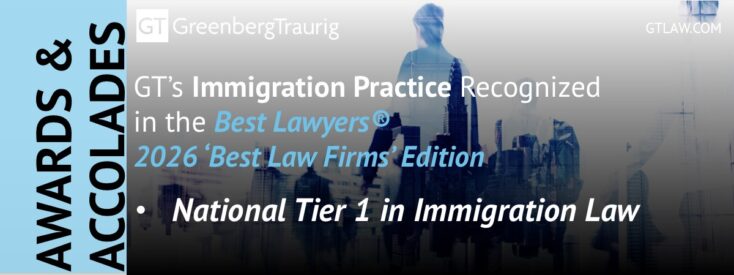 Greenberg Traurig Immigration Practice Recognized in Best Lawyers 2026 ...